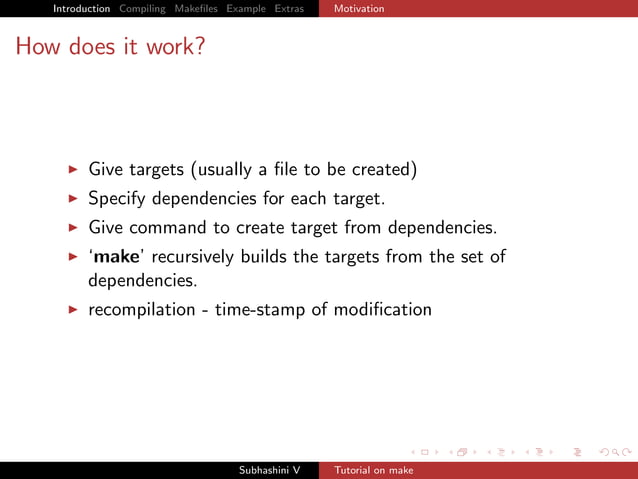 makefiles tutorial | PDF