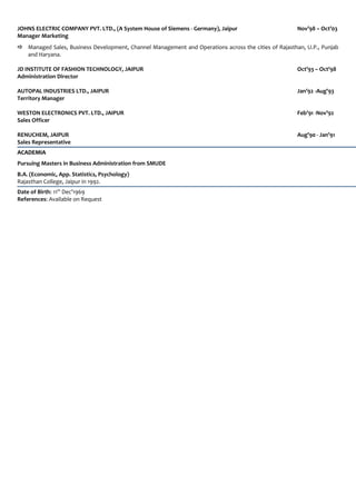 Resume BMS | DOC