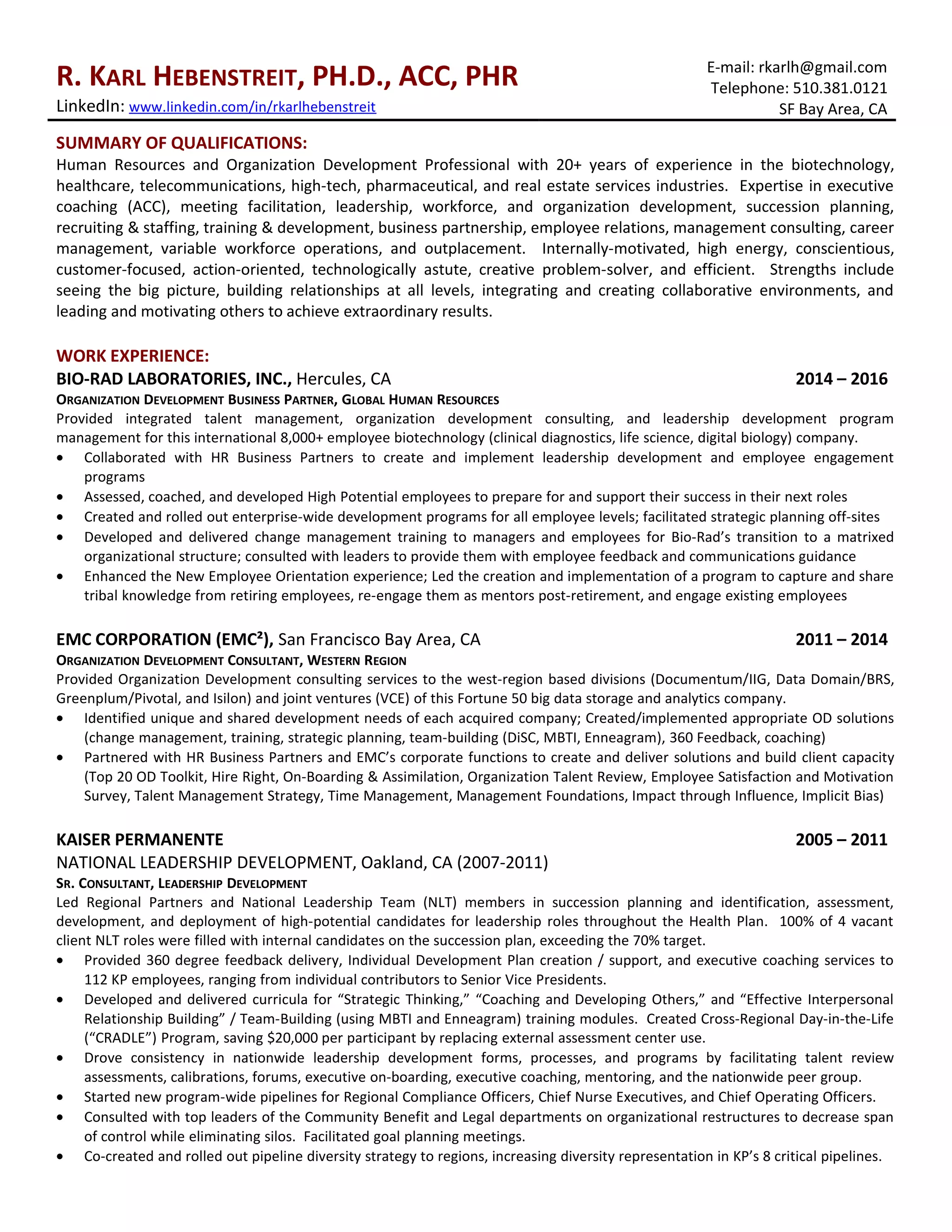 RKH-RESUME2017 | DOC