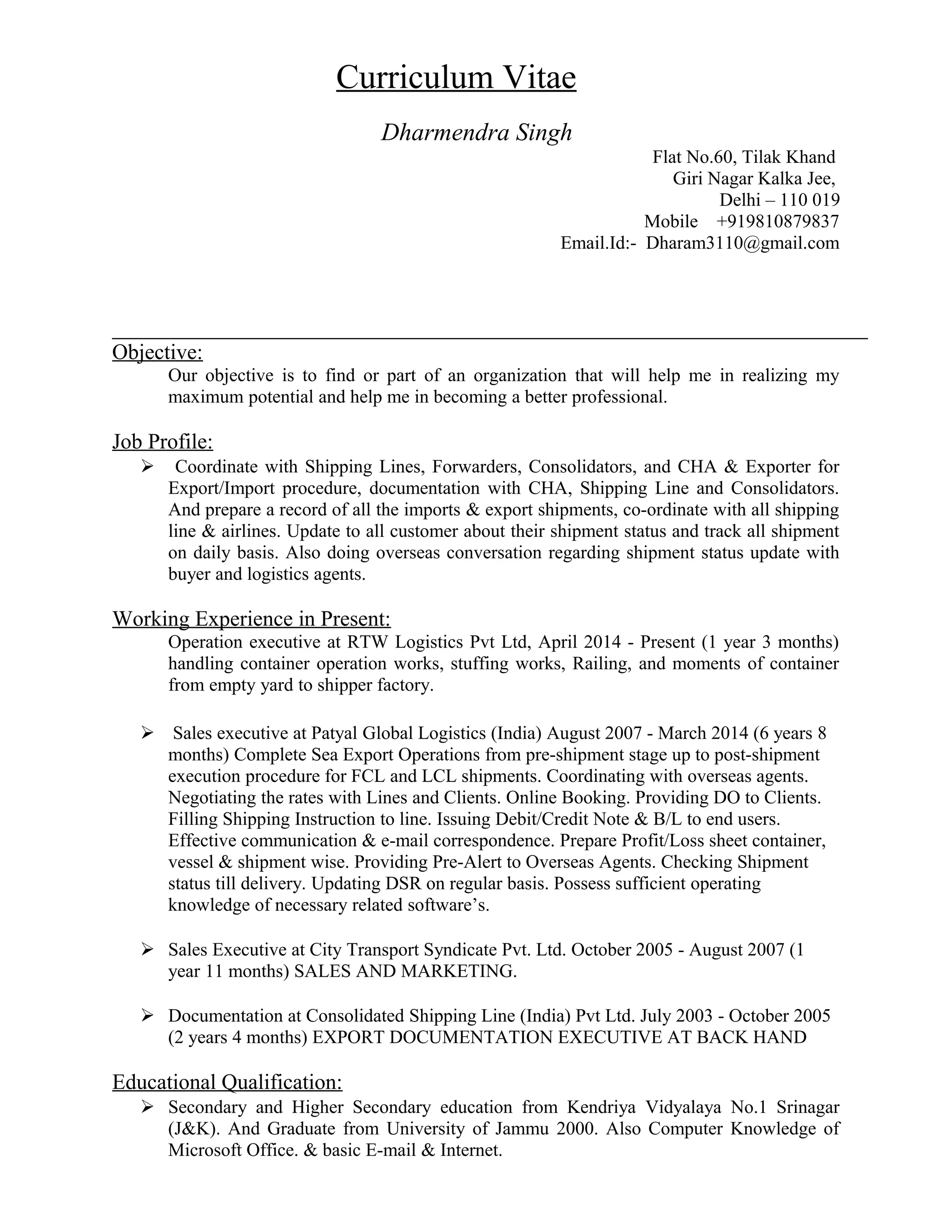 dharmendra2015 freight | DOC