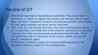 Insulin Coma Treatment