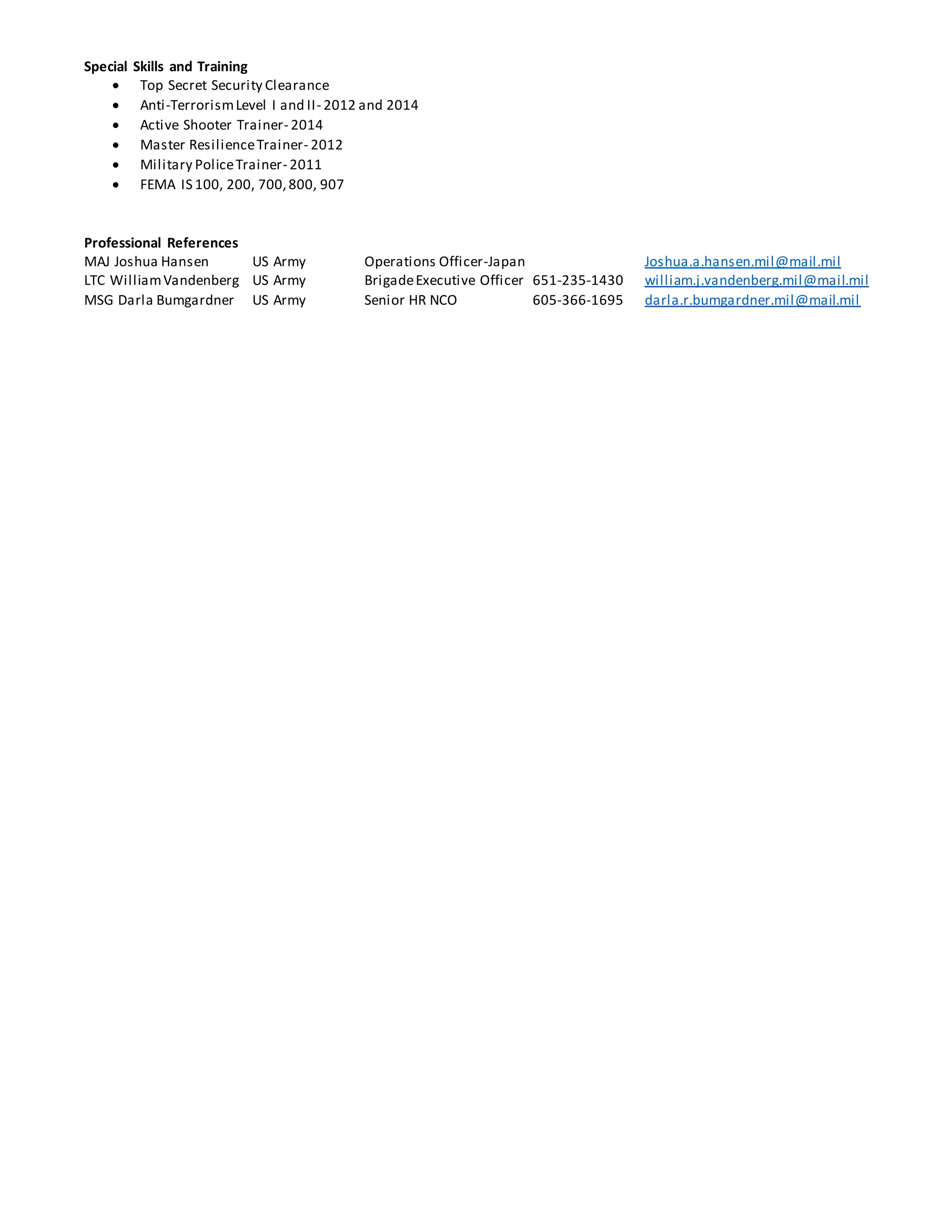 Gallagan Resume 2016 (2) | PDF