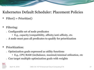 Container-Based Platforms and Kubernetes | PPT