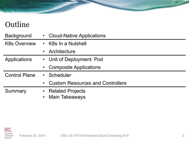 Cloud-Native Application and Kubernetes | PPT