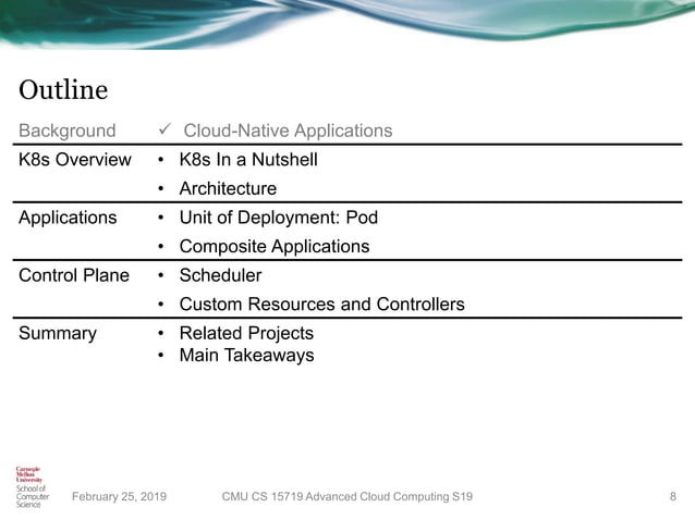 Cloud-Native Application and Kubernetes | PPT