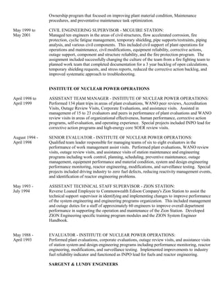 030515 Brad Lanka Resume | DOC | Civil Engineering Industry | Industries