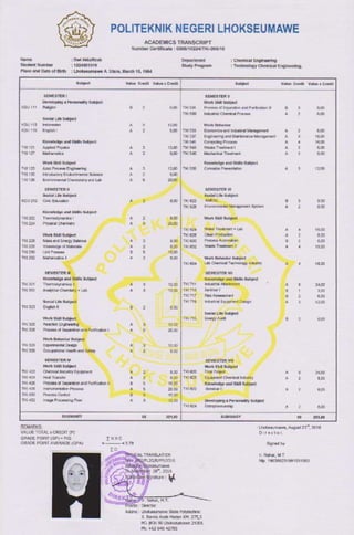 Transkrip English | PDF