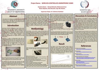 Wireless-Controlled Animatronic Hand | PPT