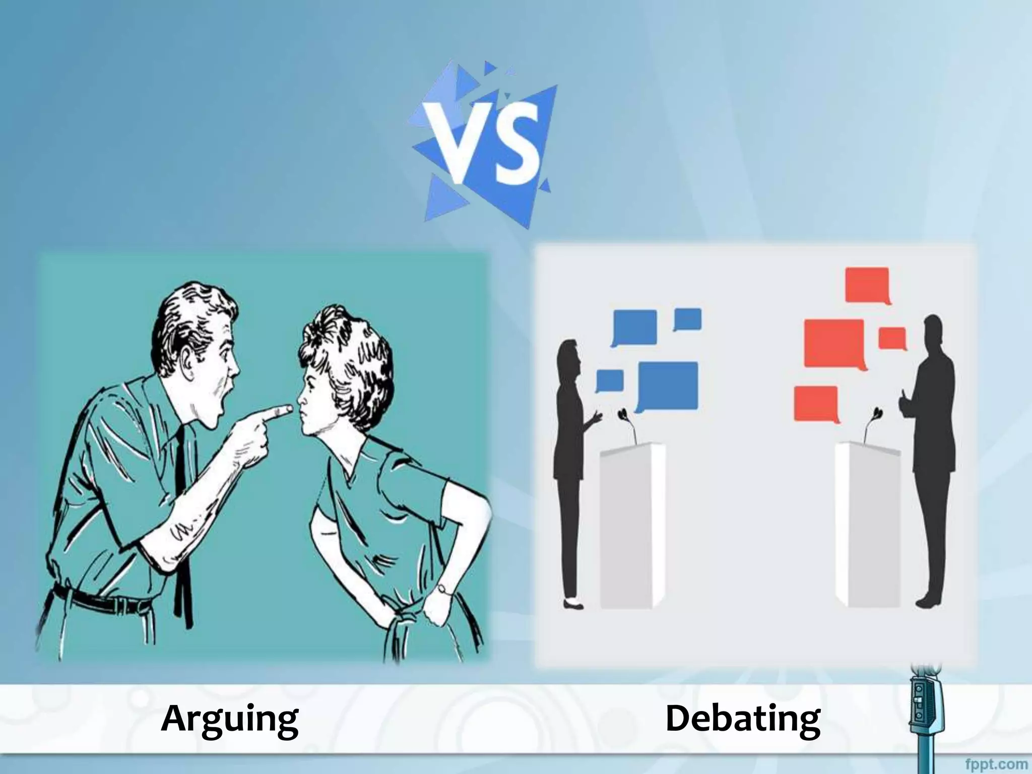 How to run a debate | PPTX