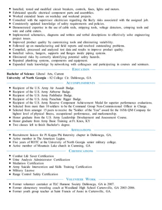 Benjamin Nycum Resume 2015 | PDF