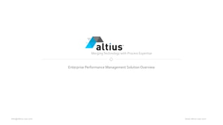 Altius, Inc_Overview | PPT