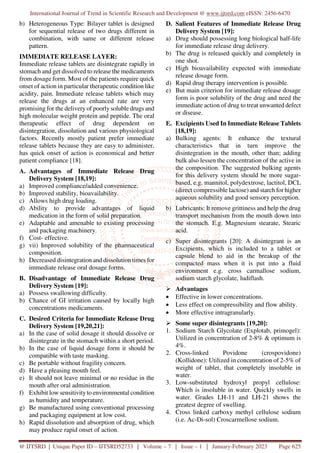 A Review on Bilayer Tablet Dosage form Development and it’s Various ...