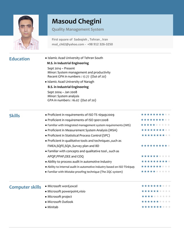 English resume | PDF
