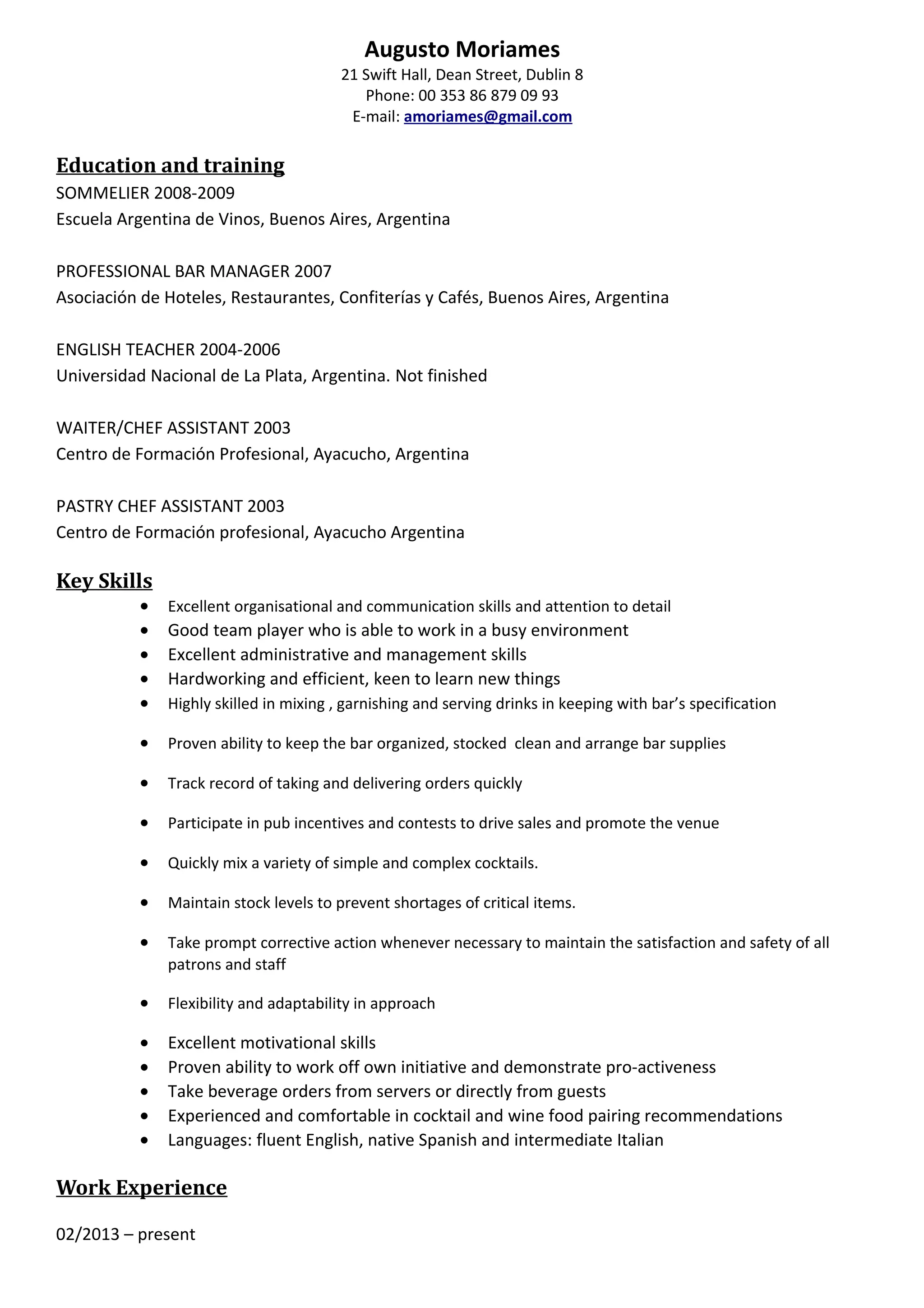 Augusto Moriames cv | DOC