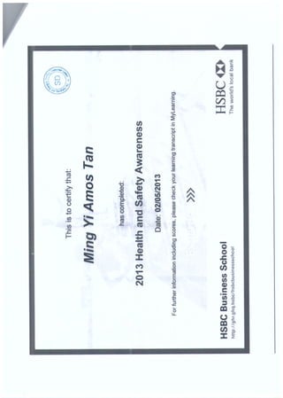 HSBC Training Transcript | PDF