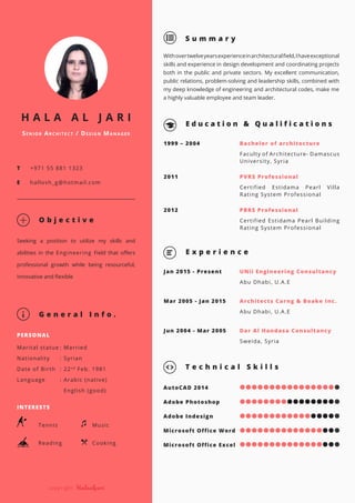 Hala_CV | PDF | Desktop Publishing | Computer Software and Applications