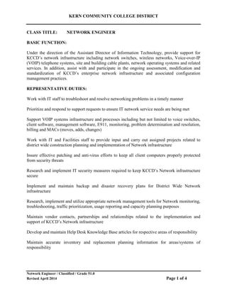 Network Engineer | PDF