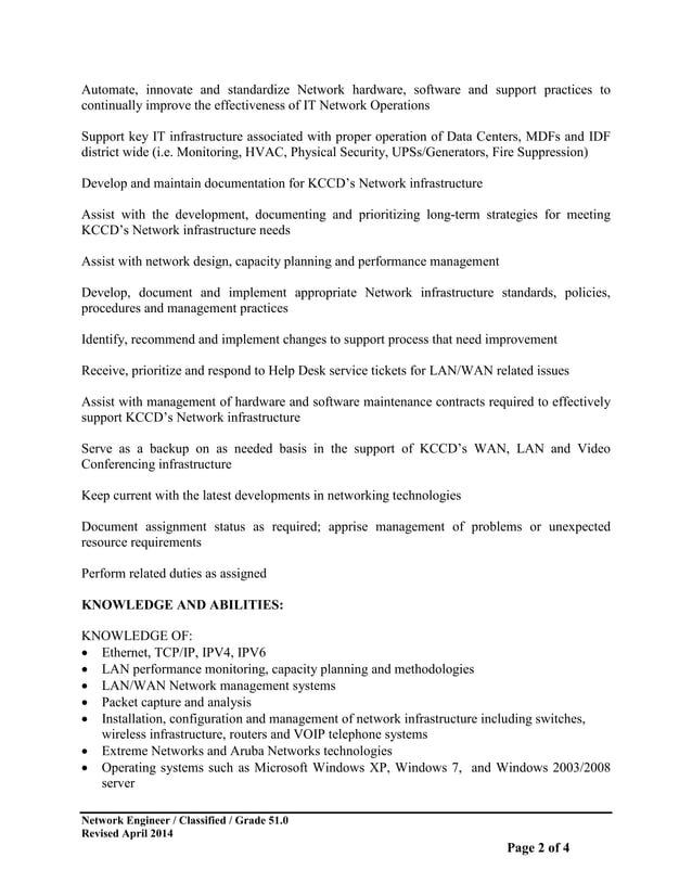 Network Engineer | PDF