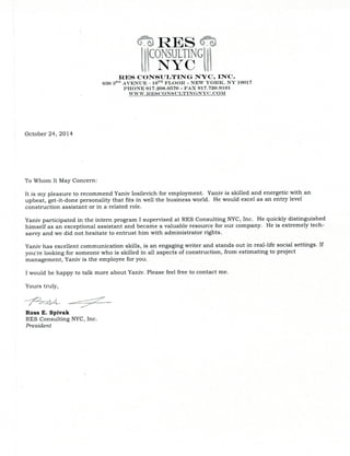 All Recommendation Letters | PDF