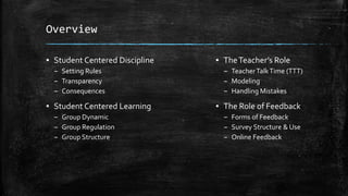 Student Centered Classroom Management | PPT