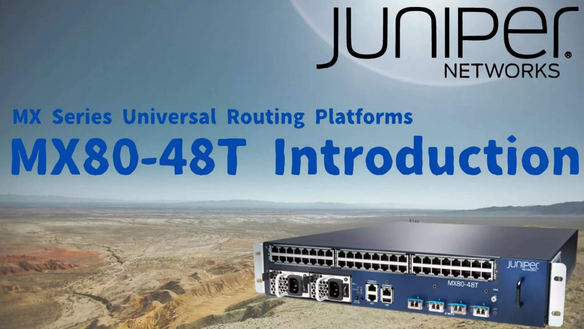 Juniper MX80-48T Introduction | PPT