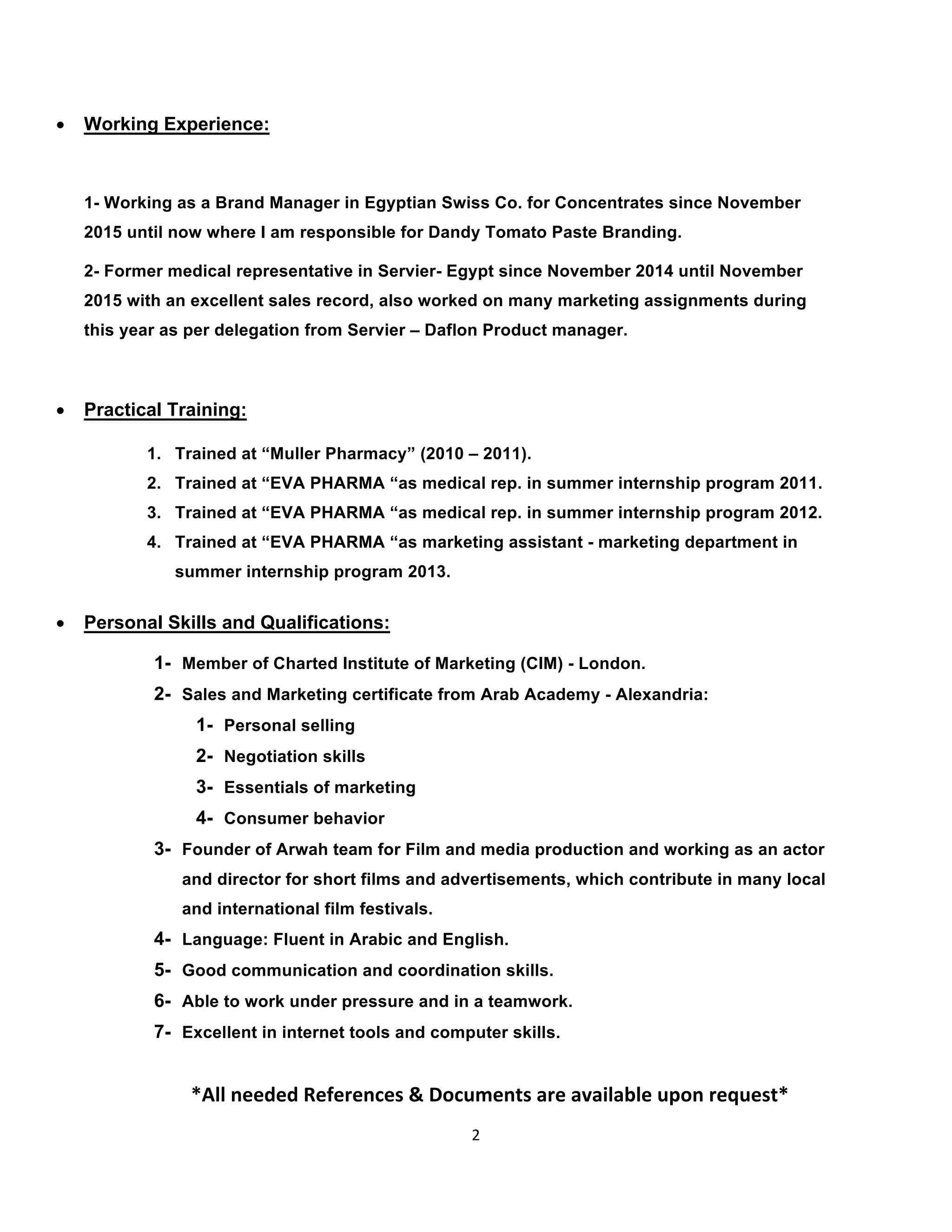 Bavly Samy - CV - Final one | PDF