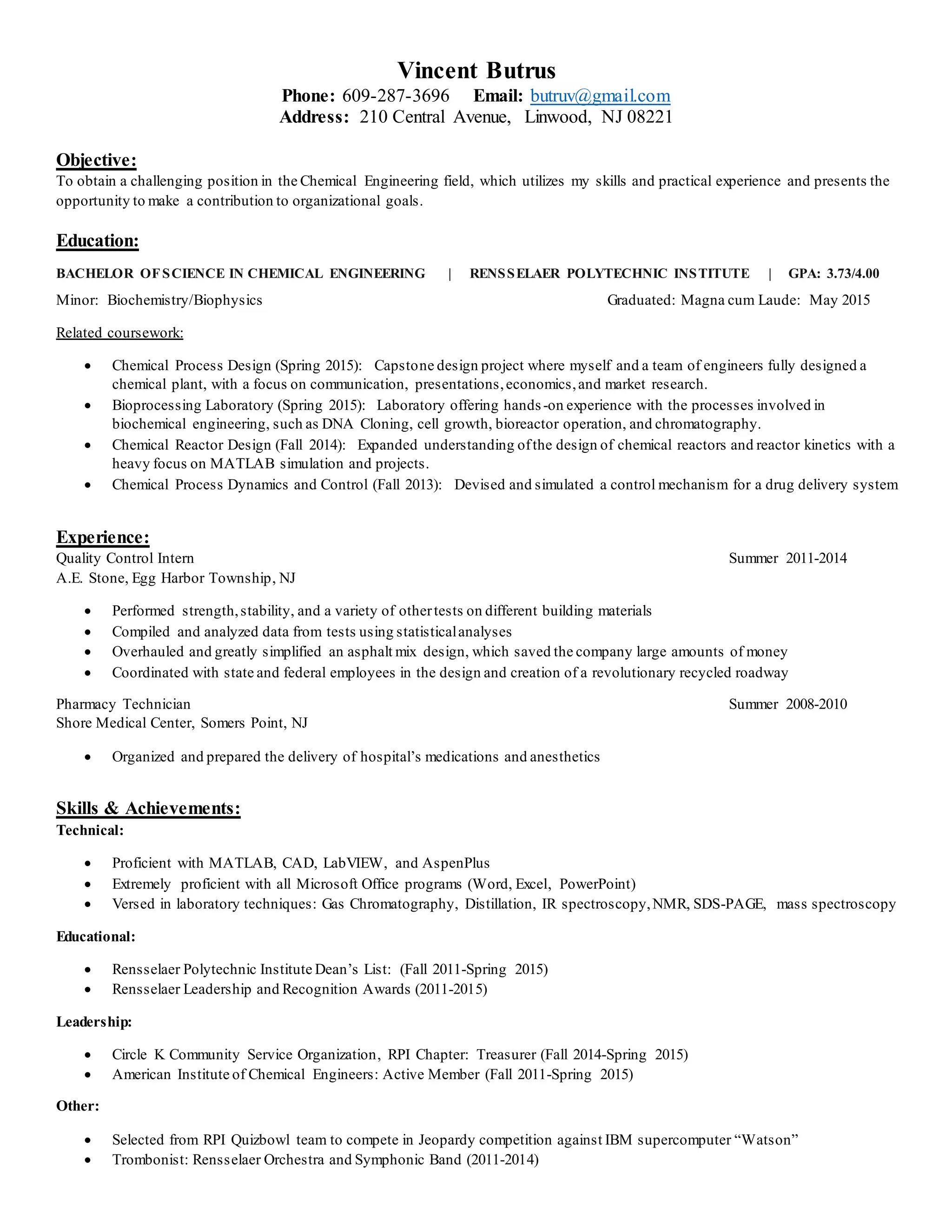 Resume | DOCX
