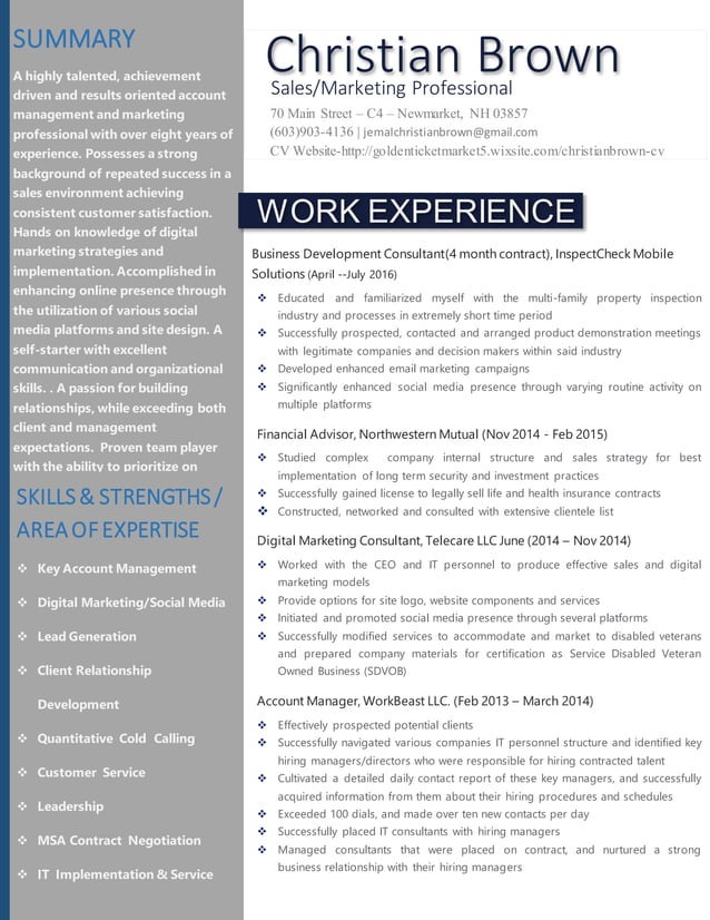 Christian_Brown_Resume (1) | PDF