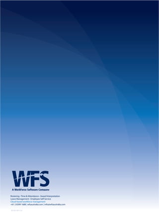 WFS-AU-BR-SMB-Workforce-Management-Solutions | PDF