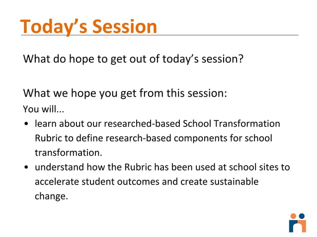 School Transformation So That Every Student Thrives | PPT