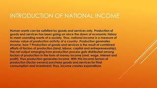 National Income | PPT