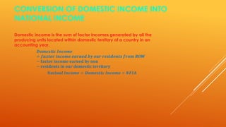 National Income | PPT