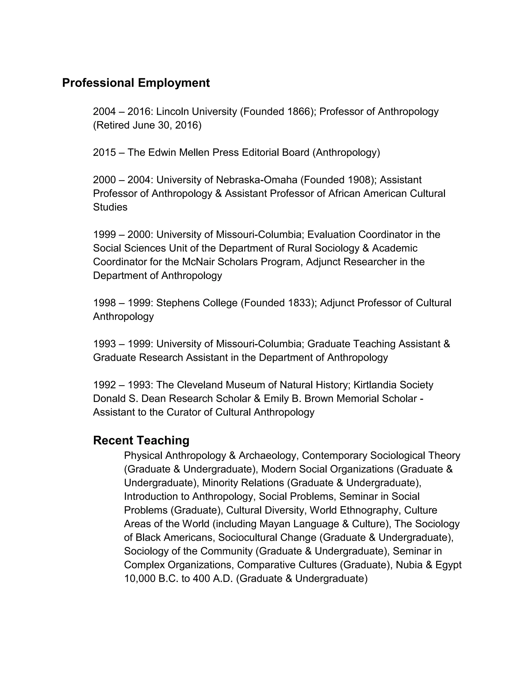 Dr _Larry_Ross_Curriculum_Vitae 2017 | PDF