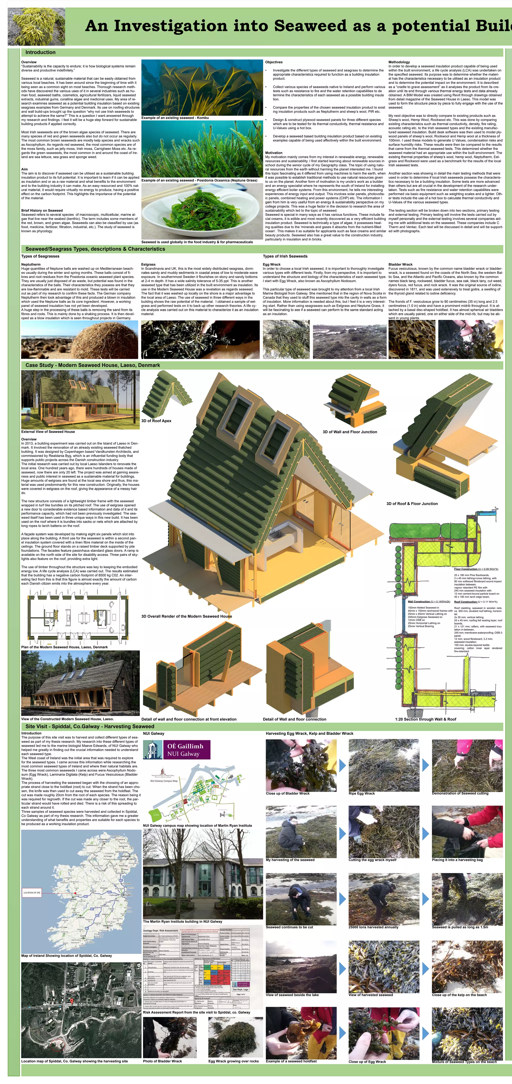 Lambourne J_Seaweed as an Insulation - Thesis Presentation | PDF