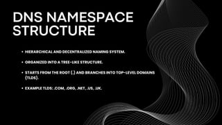 dns-domain name system-overview of domain naming system and namespace | PDF
