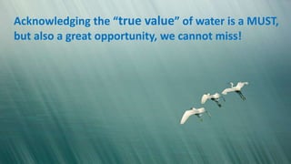 The value of water | PPTX