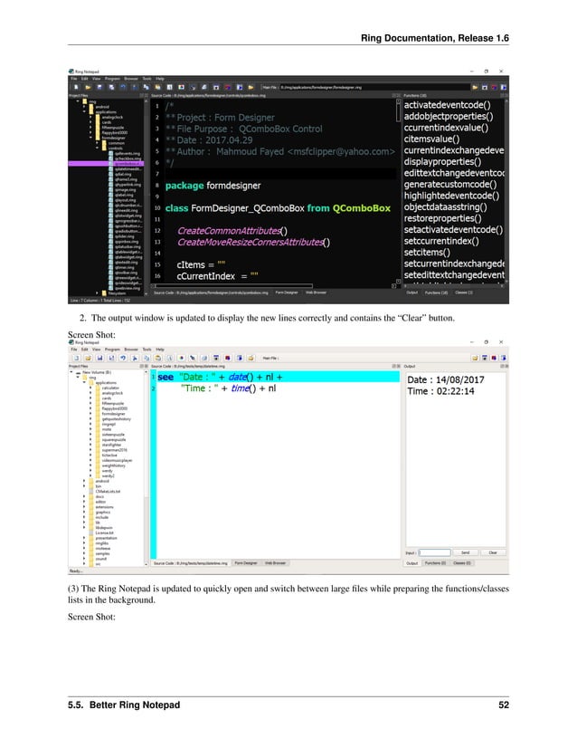 The Ring programming language version 1.6 book - Part 8 of 189 | PDF