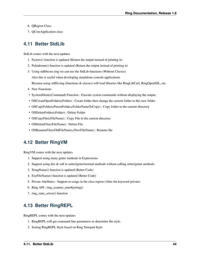 The Ring programming language version 1.6 book - Part 8 of 189 | PDF
