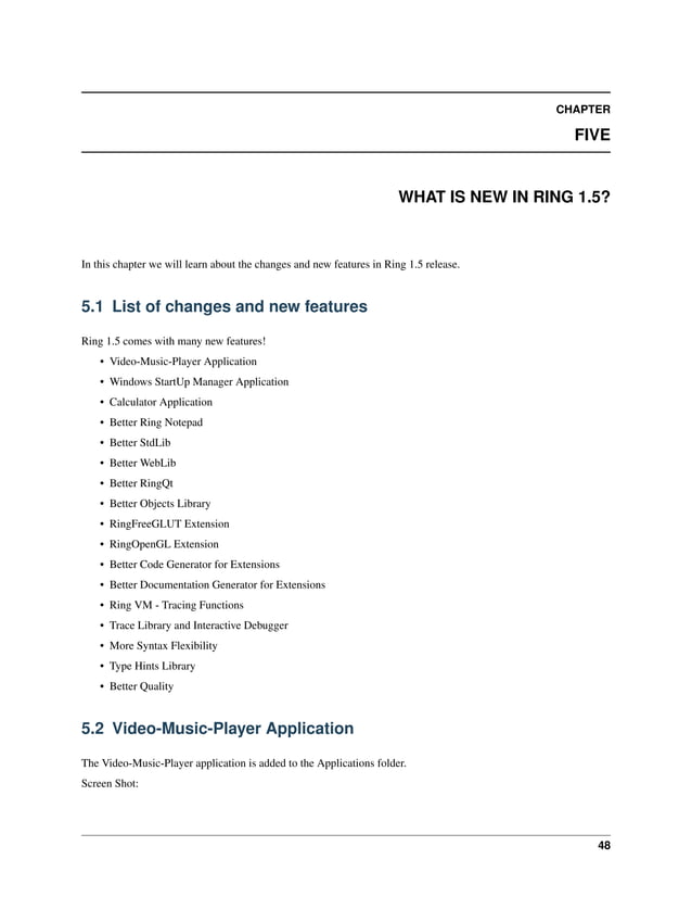 The Ring programming language version 1.6 book - Part 8 of 189 | PDF