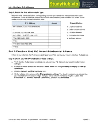 7 2.5 3 Lab - Identifying IPv6 Addresses.pdf
