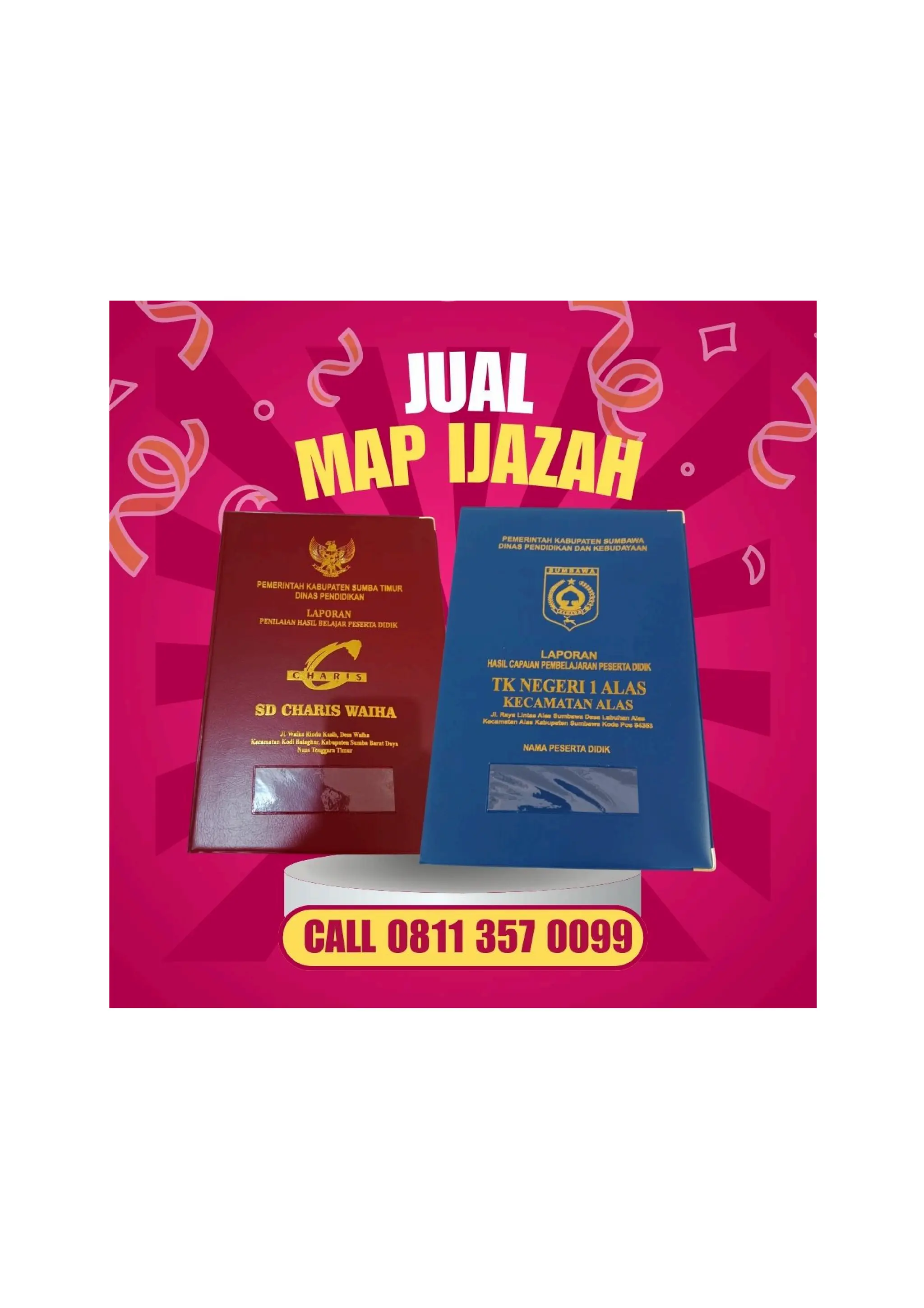 Pabrik Map Ijazah Gondang Bojonegoro, Tlp. 0811 357 0099, BERKUALITAS ...