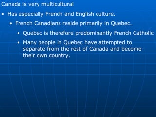 7.2 - Economy and Culture of Canada | PPT