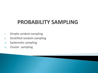 Types of Sample | PPTX