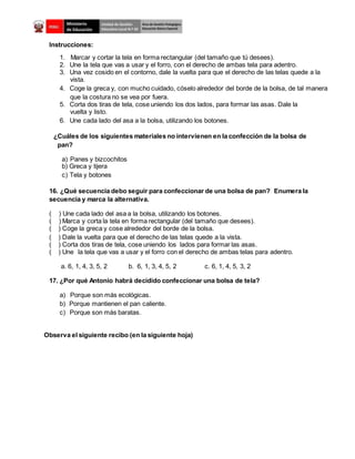 EXAMEN DIAGNÓSTICO-6° grado de Comunicación. | DOCX