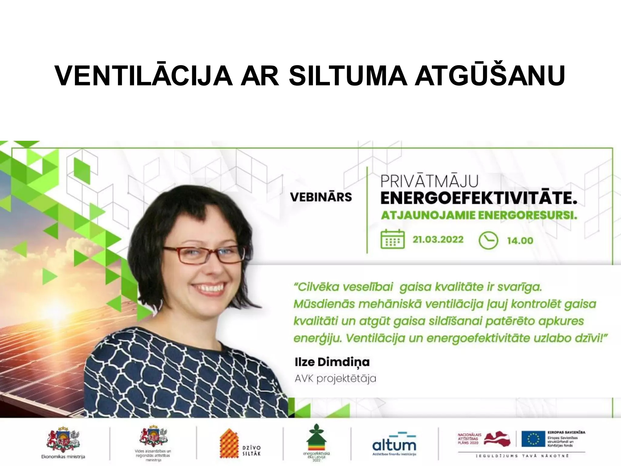 Ventilācija ar siltuma atgūšanu | PDF