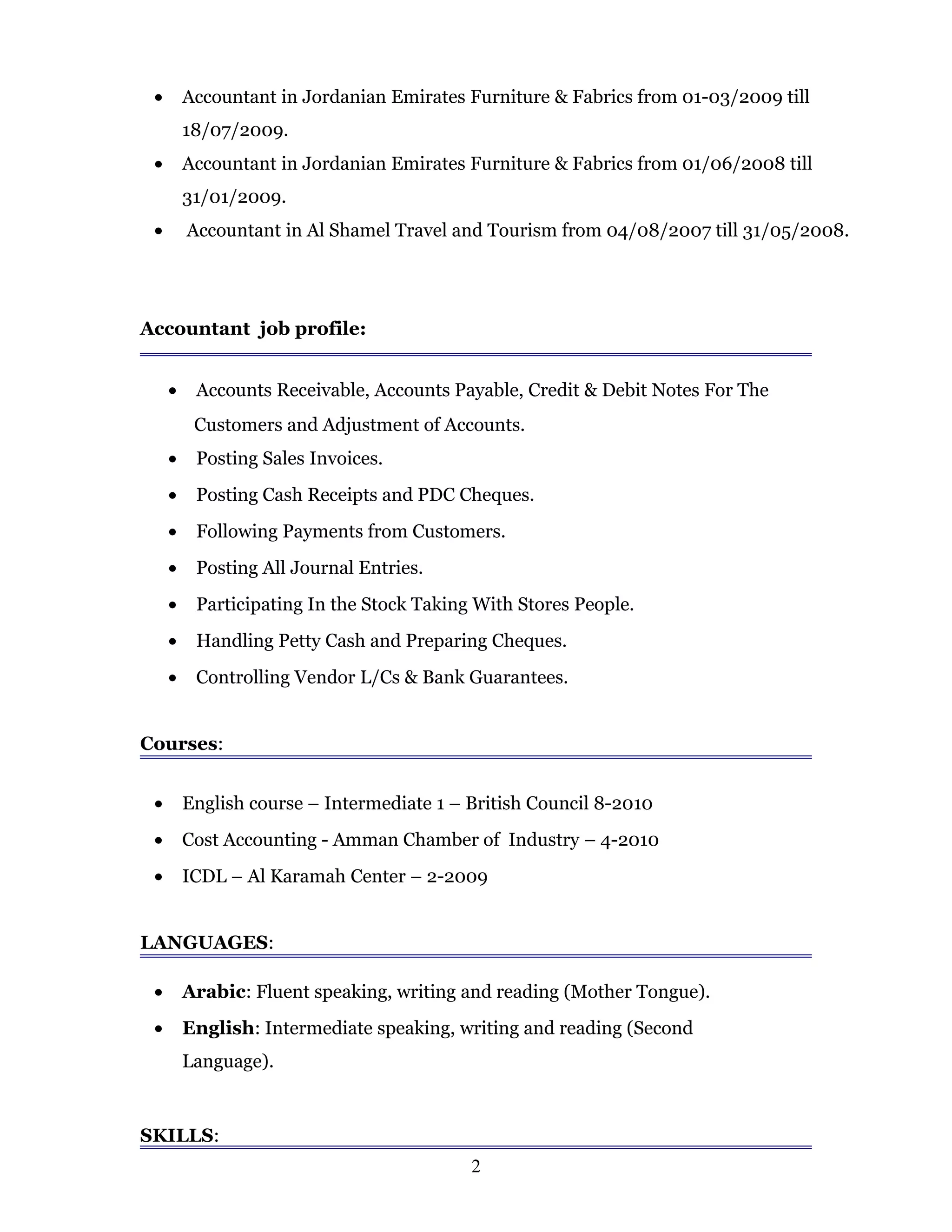 Mohammad Al Khawaja CV | PDF