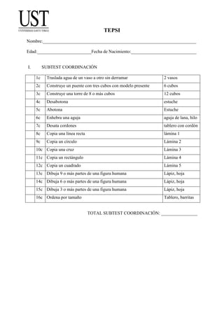 tepsi-protocolo-y-laminas, formato para imprimir | PDF