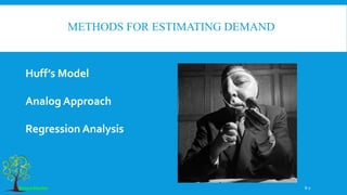 estimating potential sales for a retail store | PPTX