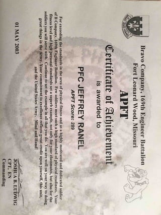 Army Documents | PDF