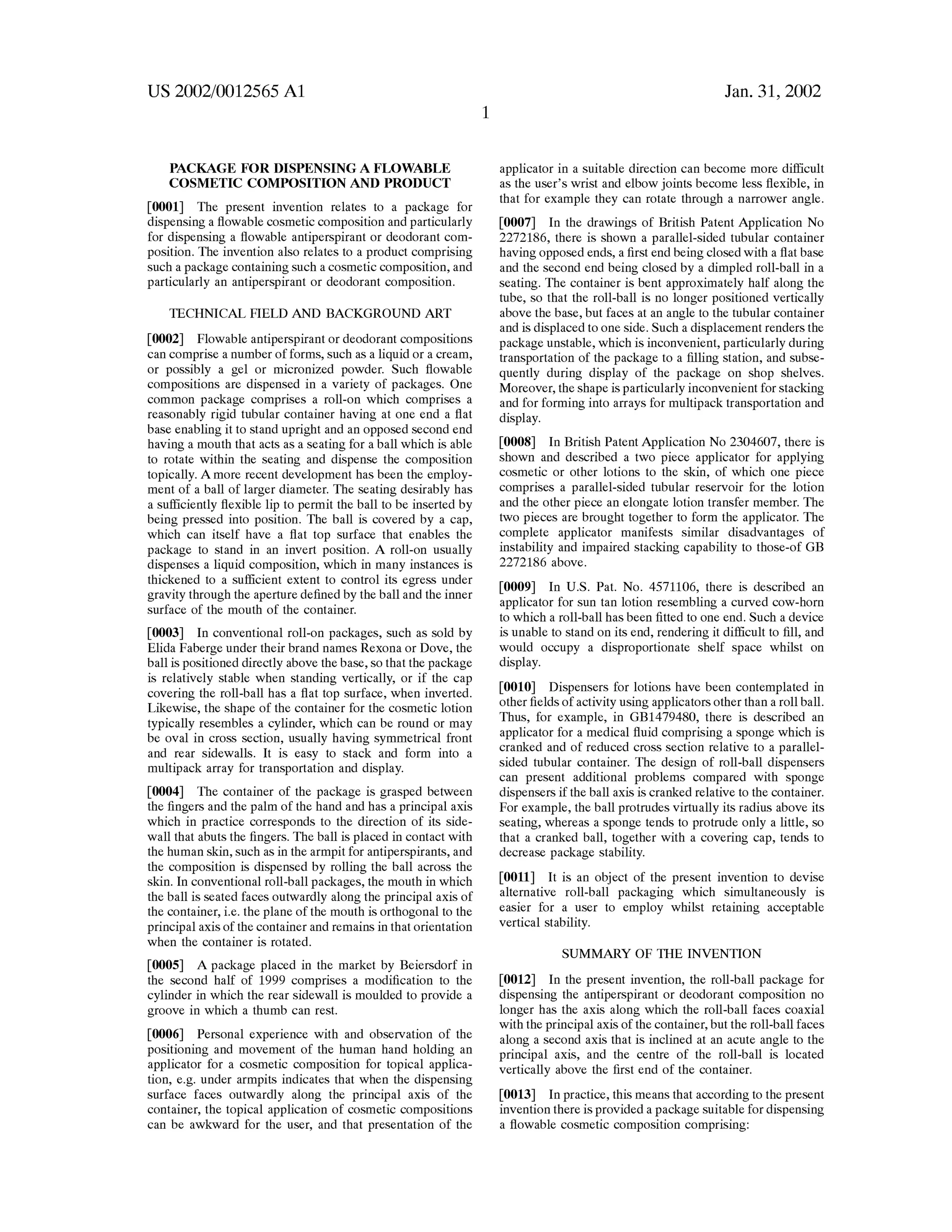 Patente Alcaball | PDF